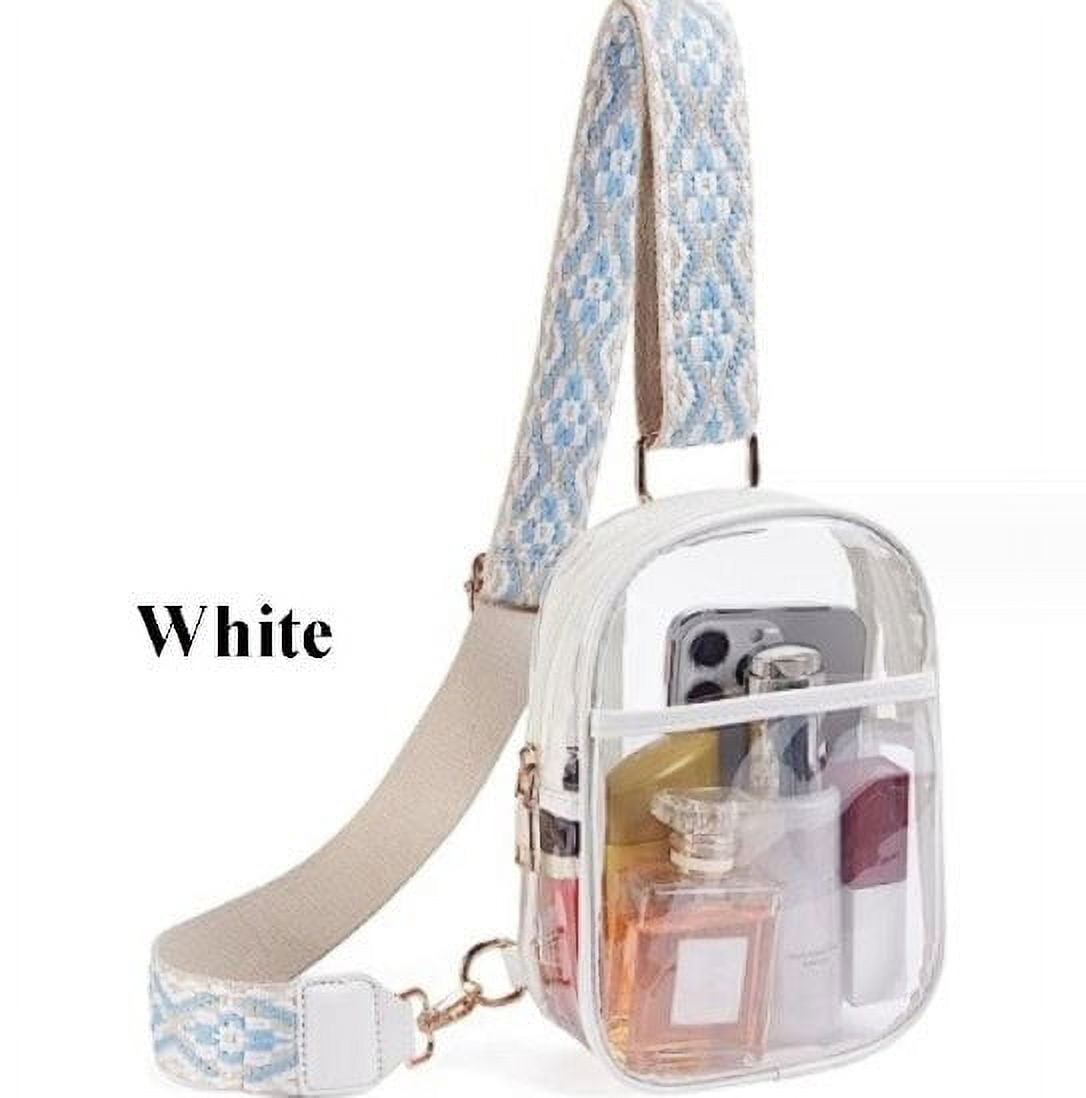Clear Sling Crossbody Concert Stadium Bag - Walmart.com