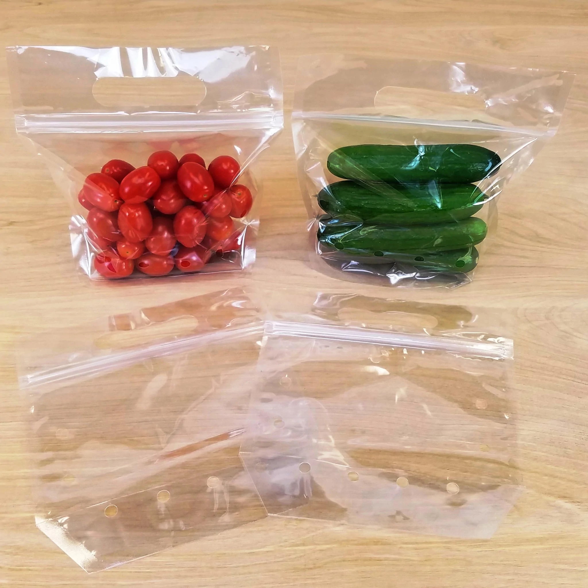 Clear Small Grab 'n Go Bags – Convenient, Stand-Up Packaging Re ...