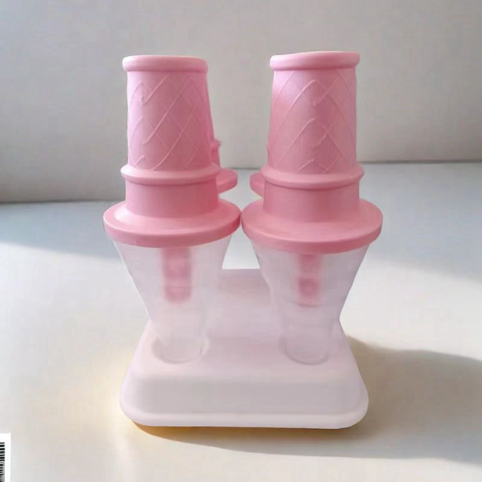 Clear Small Ice Cubes Easy Pour Funnel Freezable Ice Cubes for Drinks ...
