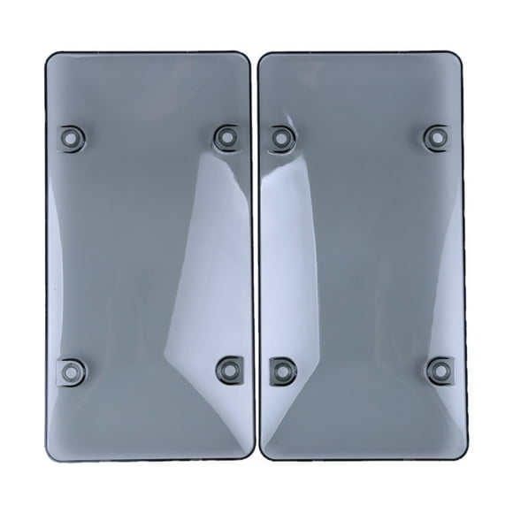 Smoked License Plate Covers