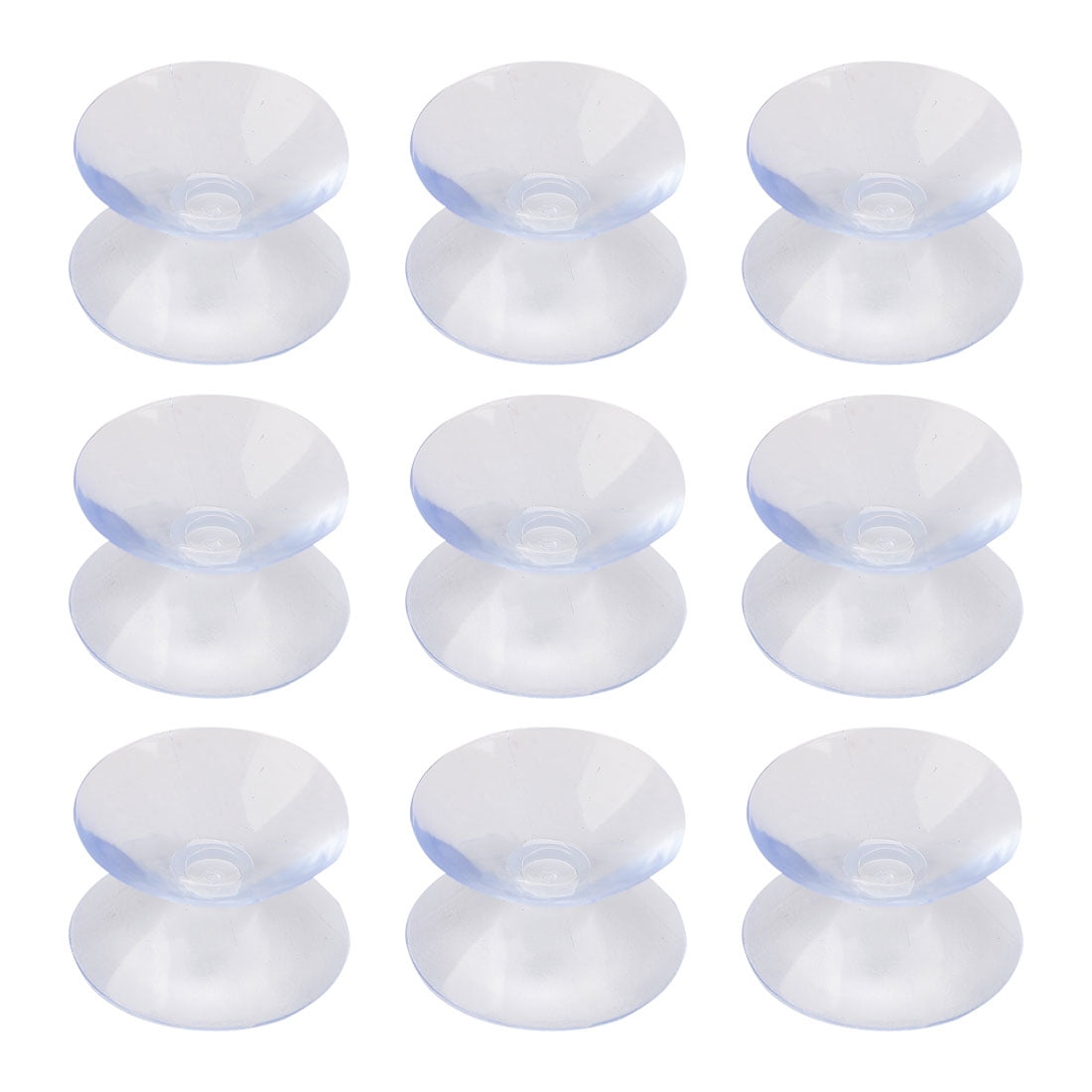 Clear Soft Plastic Double Sided Suction Cup for Car - Walmart.com