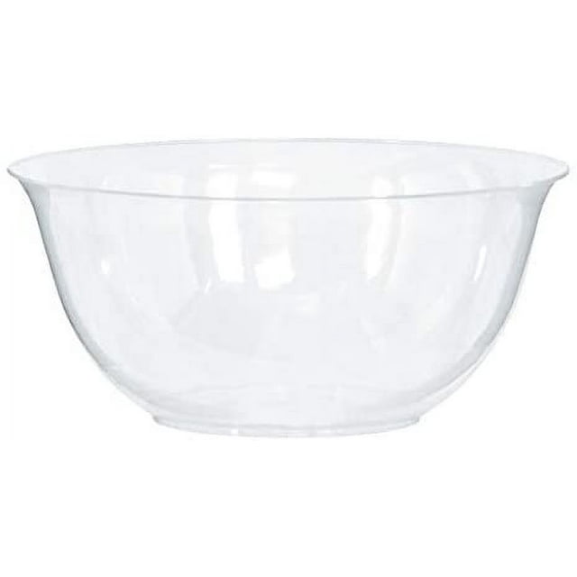 Clear Solid Color Party Mini Plastic Bowls - Walmart.com