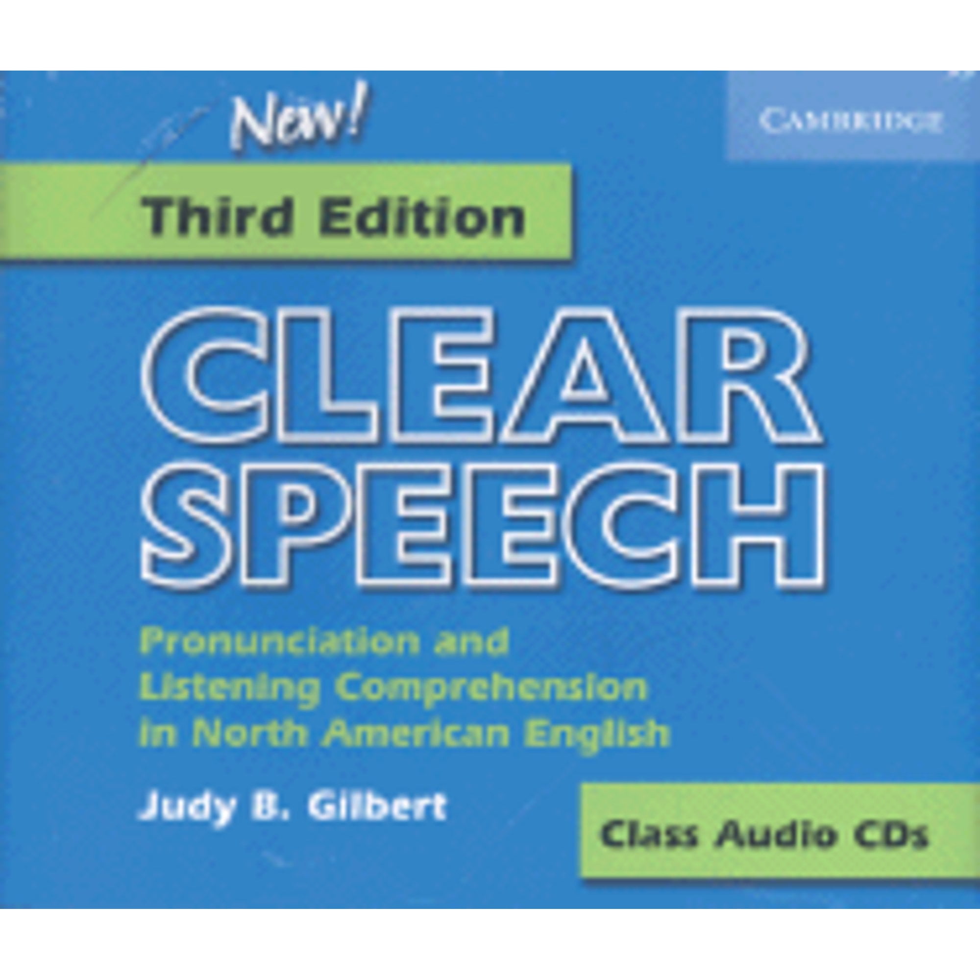 Pre-Owned Clear Speech Class Audio CDs (3): Pronunciation and Listening ...