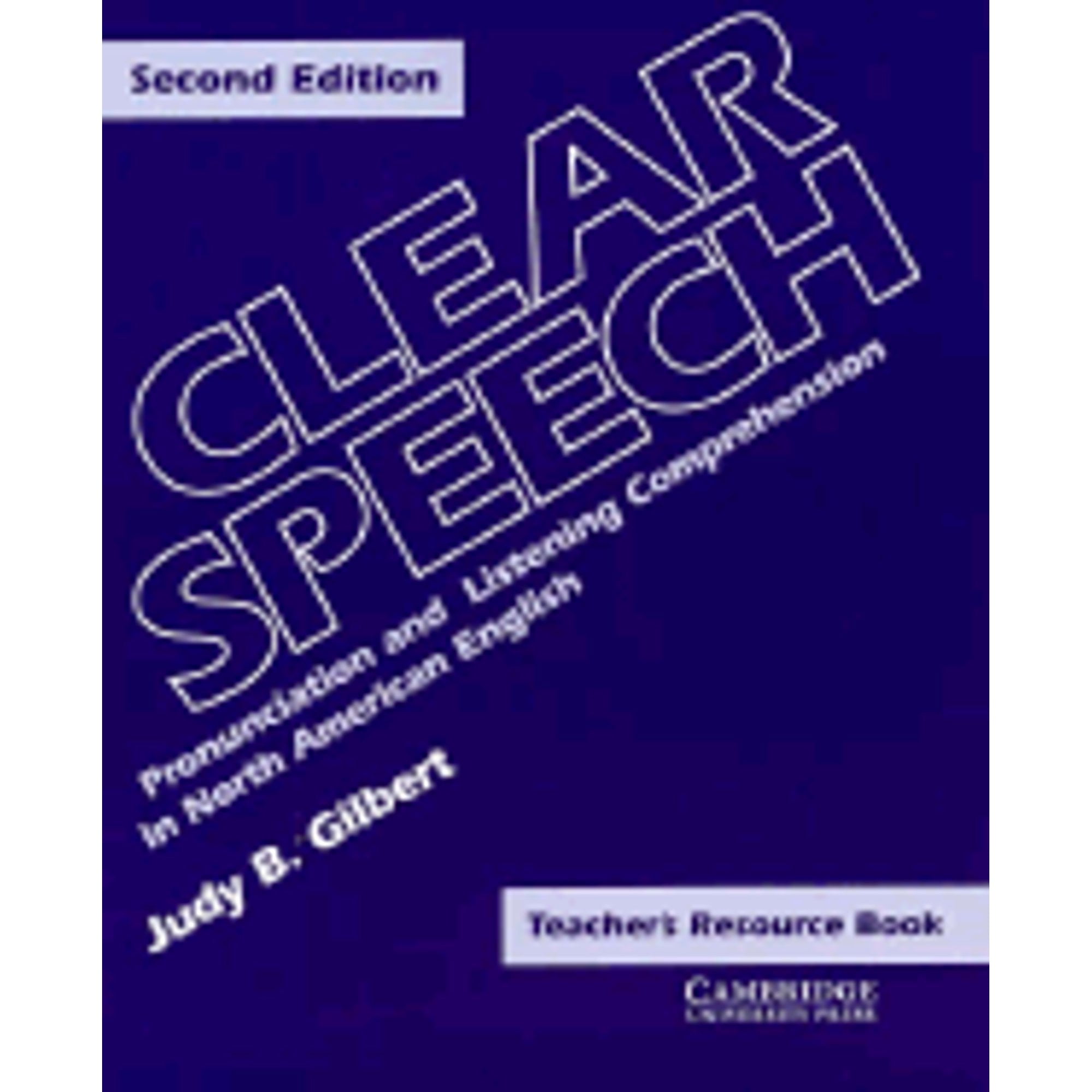 Pre-Owned Clear Speech Teacher's Resource Book: Pronunciation and ...