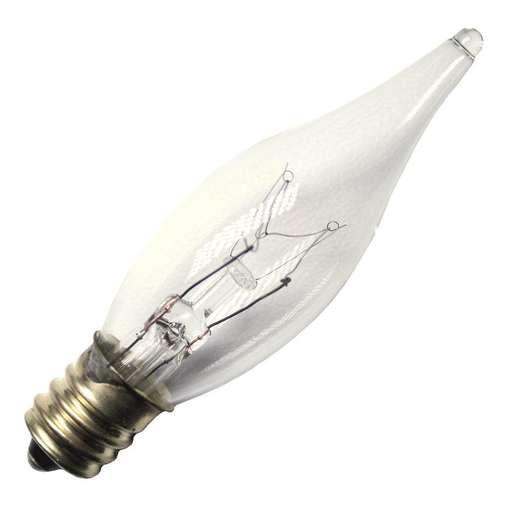 Clear Spiry Tip 15w Candelabra - Walmart.com