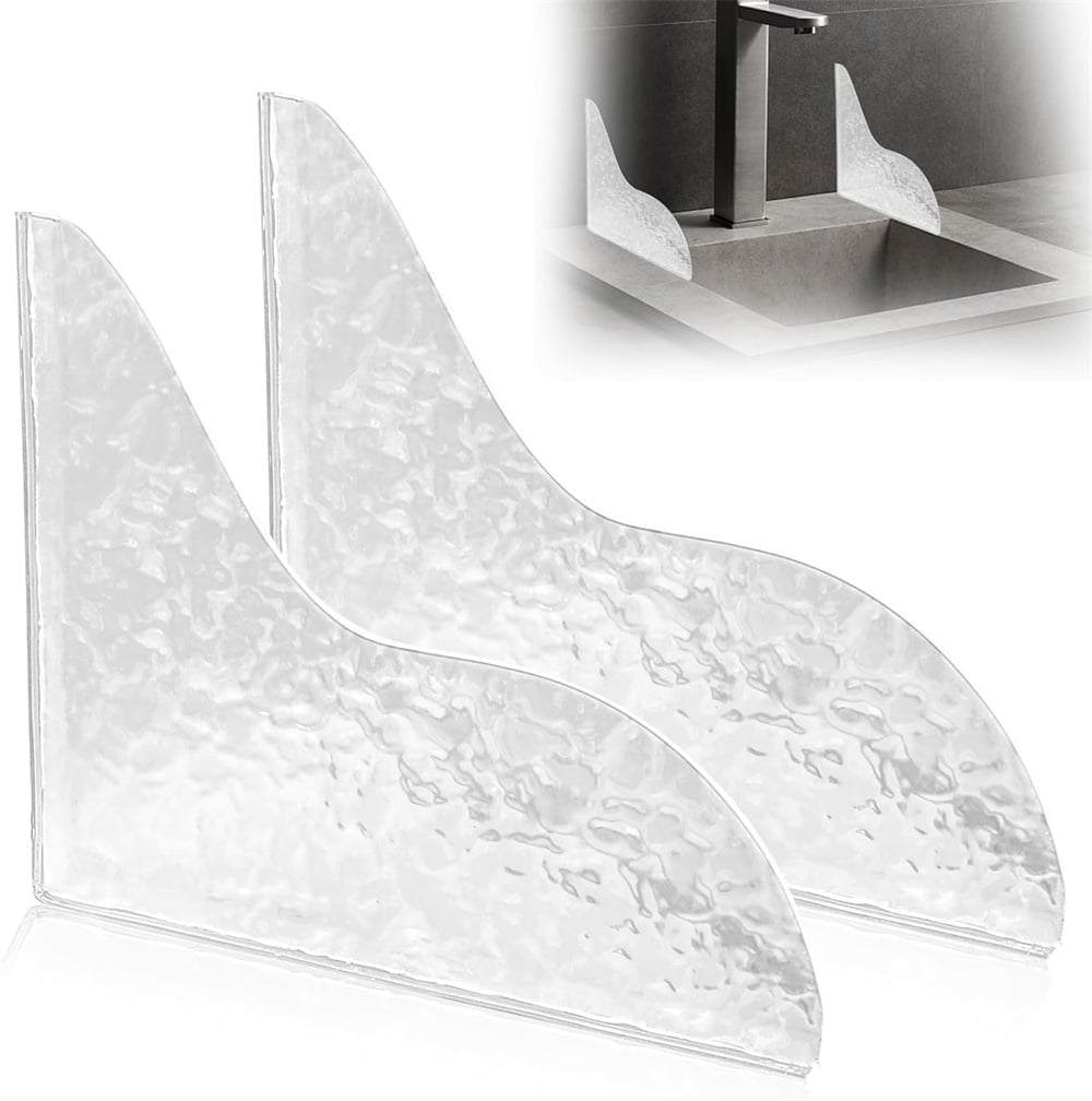 Clear Splash Guard for Washbasin,Bathtub Corner Water Guard,Acrylic ...