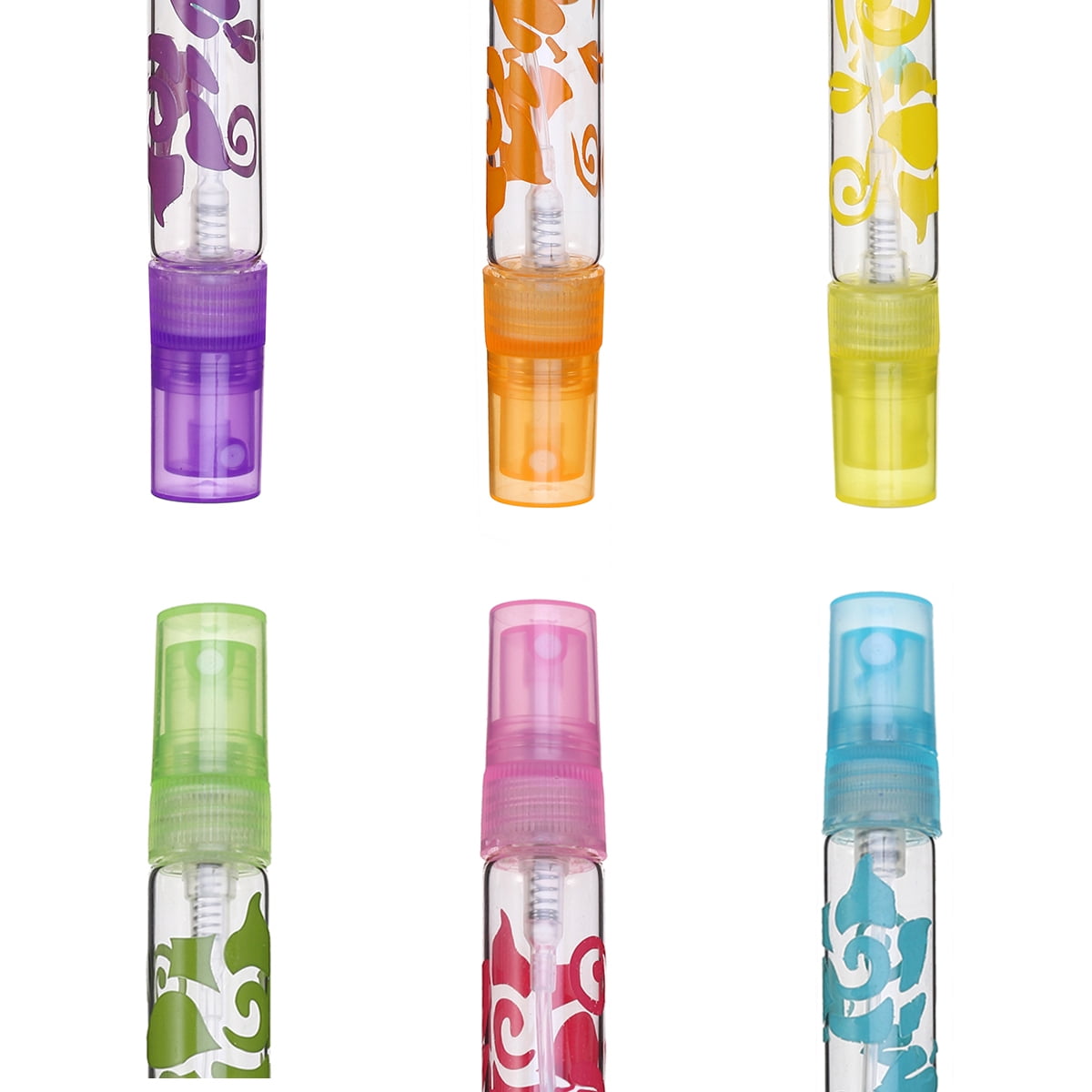 Clear Spray Bottle Pump Misting Bottles Mini Portable Fragrance Perfume ...