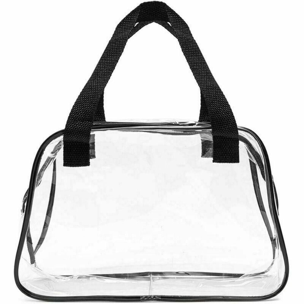 Clear Stadium Approved Tote Bag Transparent Small Handbag for Travel ...