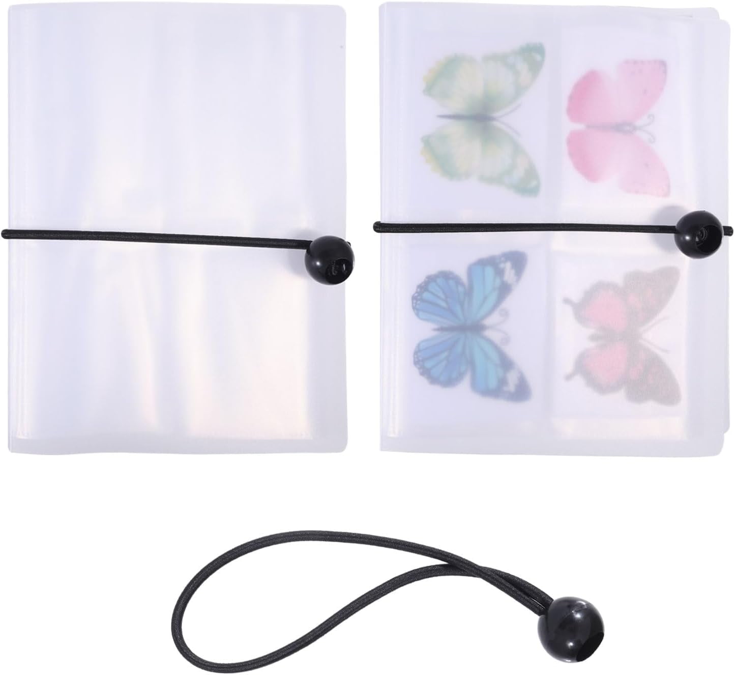 Clear Stamp Storage Book 6.3x7.9inch Transparent Plastic Photocard ...