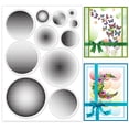 Clear Stamps Gradient Round Dot Background Silicone Clear Stamp Seals ...