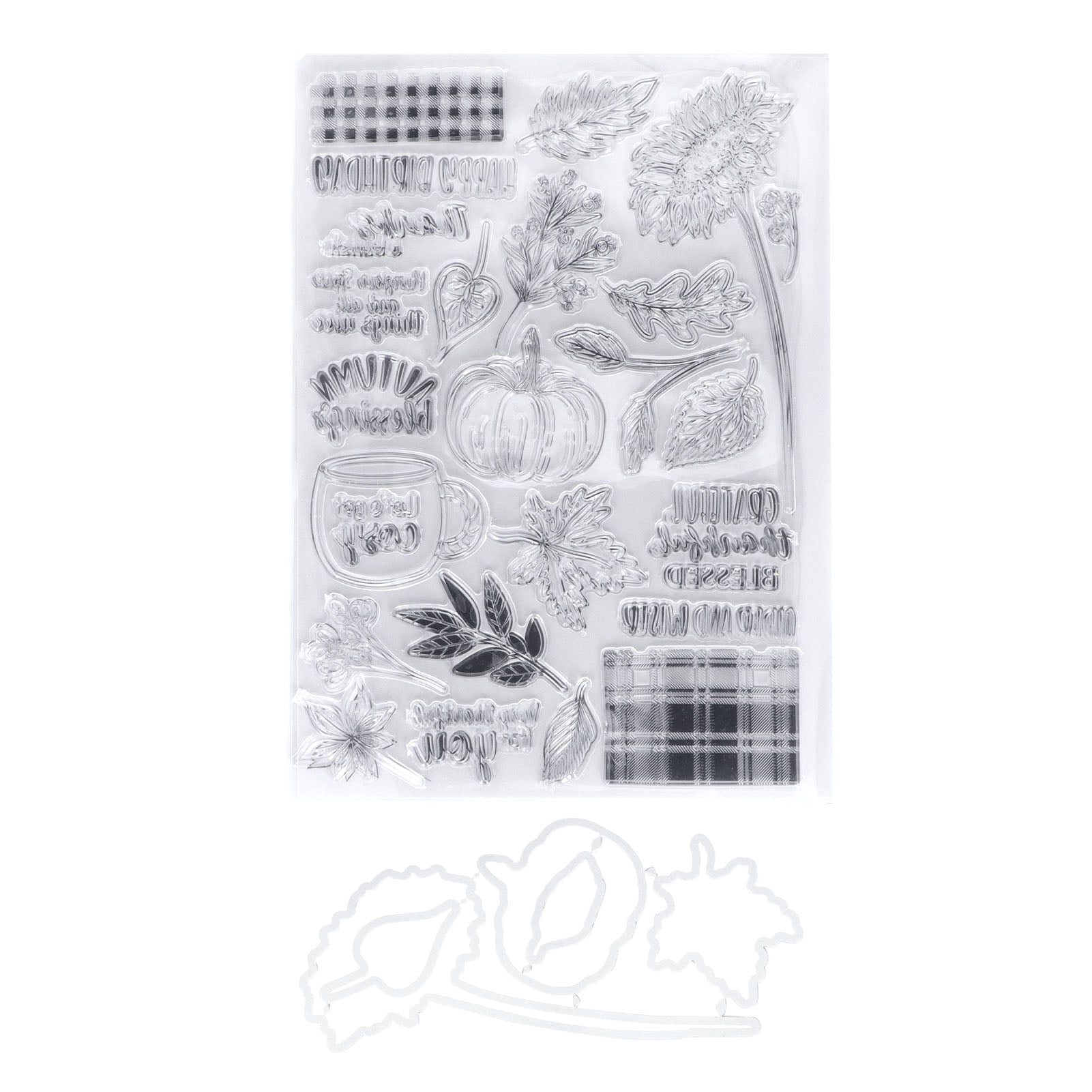 Clear Stamps Unique Shape Clear Signs Simple Steps DIY Transparent ...