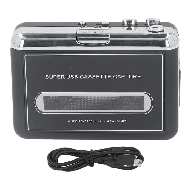 Clear Stereo Auto Reverse Cassette Player With Detachable External