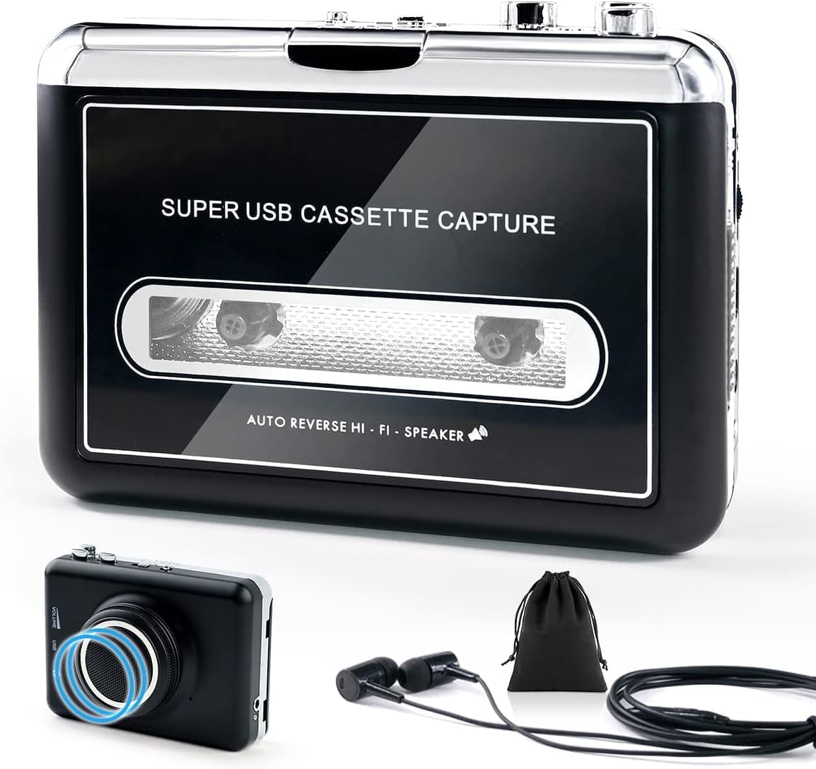 Clear Stereo Auto Reverse Walkmen Cassette Player with Detachable ...