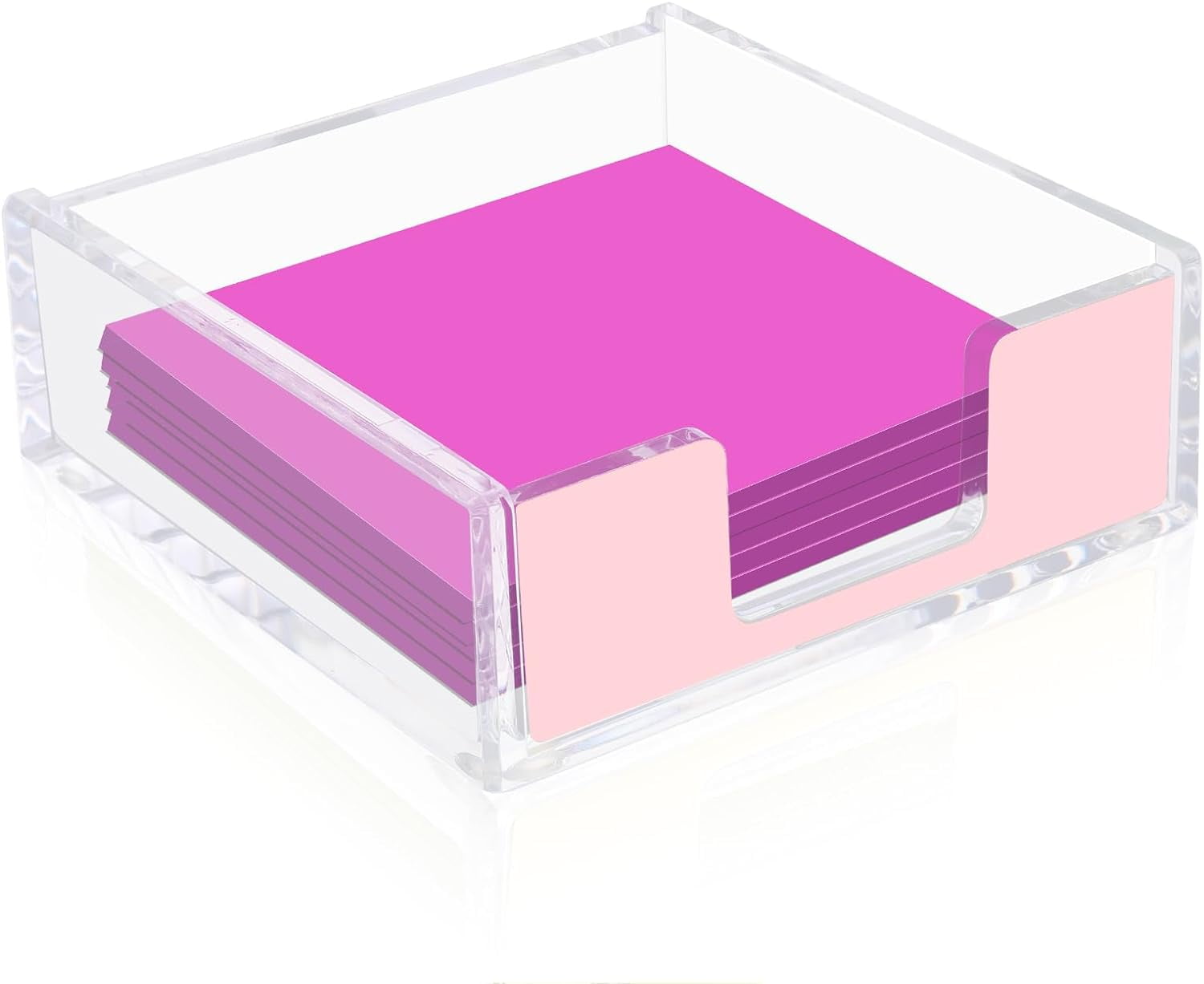 Clear Sticky Notes Holder Sticky Note Pad Holder Acrylic Sticky Note ...
