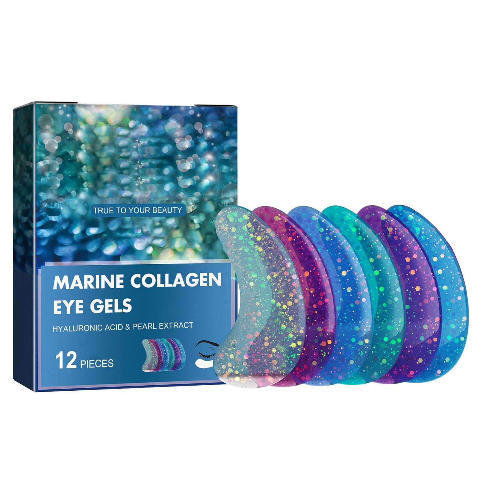 Clear Out Stock! Awwp Blue 6 Pairs of Eye Gel Patches under Eye Strong ...