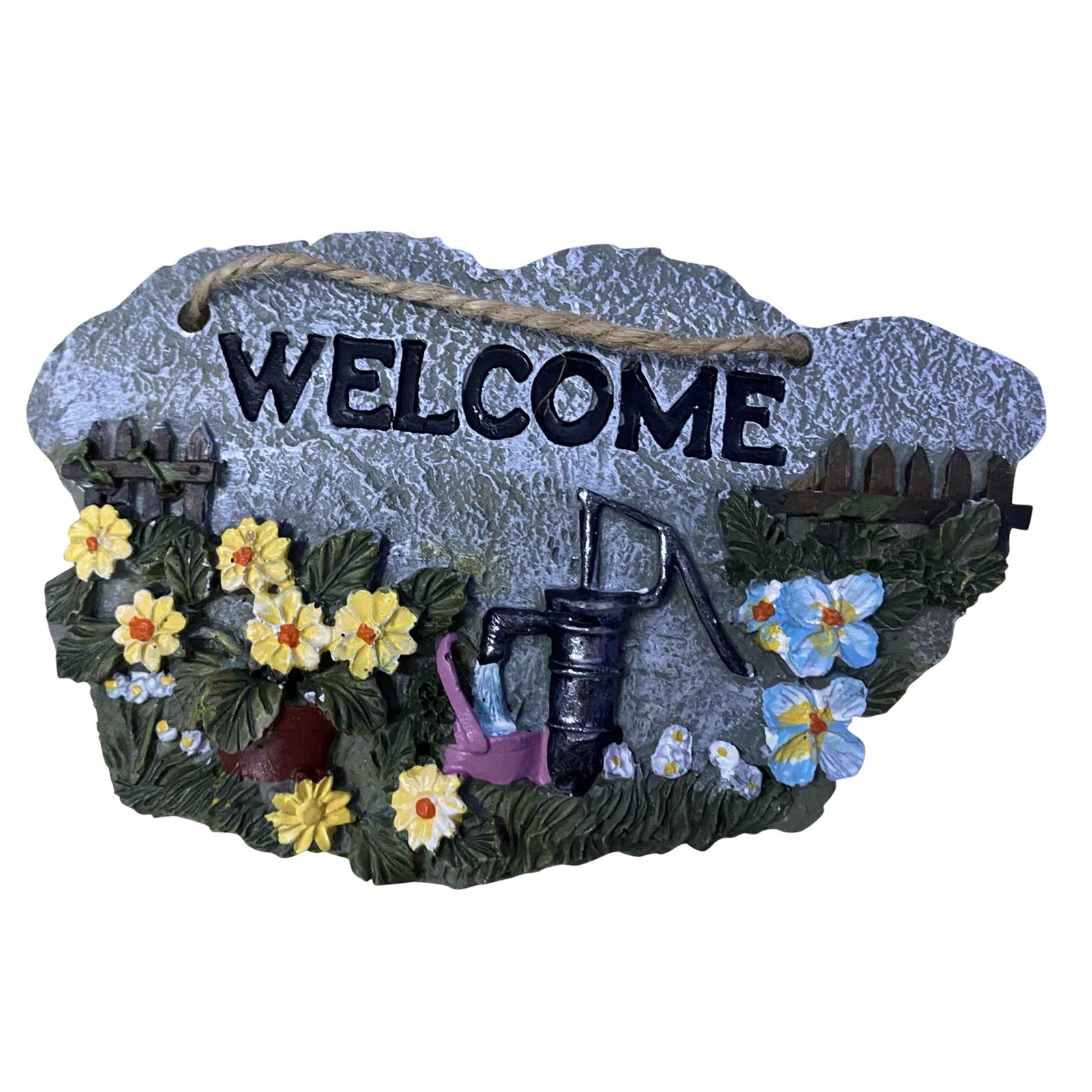 Clear Stock Welcome Sign Resin Spring Door Sign Wedding Door Sign ...