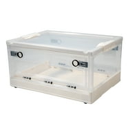 Mighty Tuff Large Nesting Stack Storage Bin, All, Plastic, Gray ...