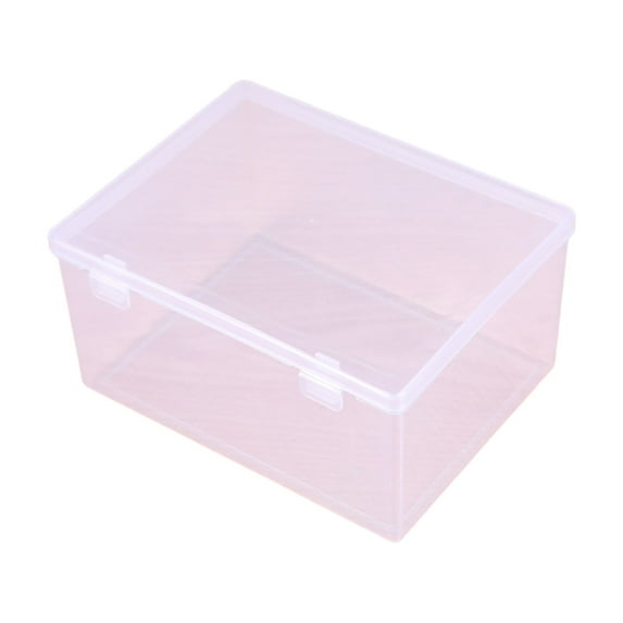 Clear Storage Box-Organizer with Lids Transparent Plastic Storage Box ...