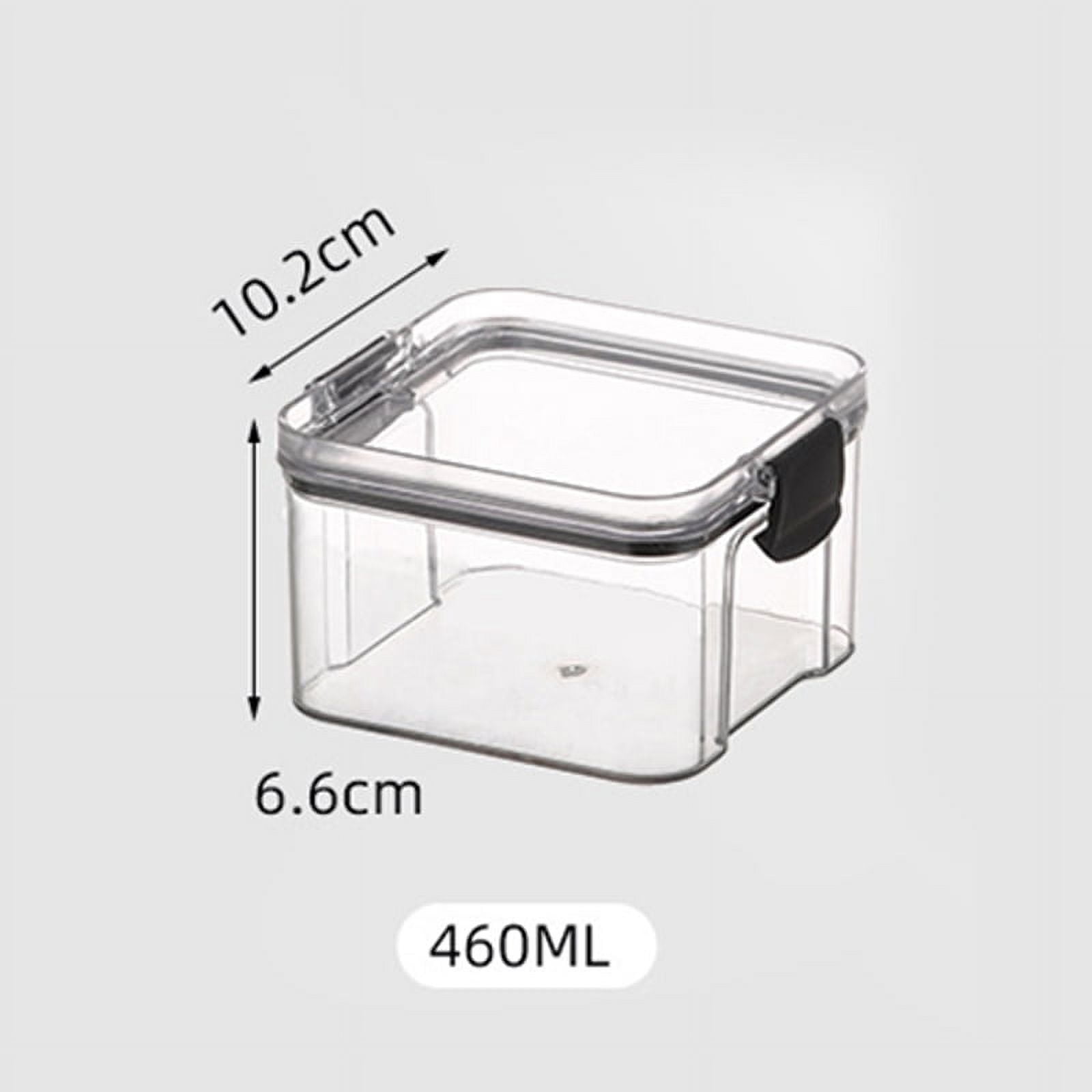 Clear Storage Box with Sealed Lid Large Plastic Leak-proof Food Bins ...
