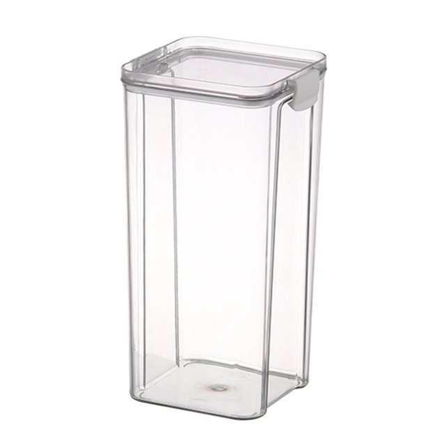 Clear Storage Box with Sealed Lid Large Plastic Leak-proof Food Bins ...