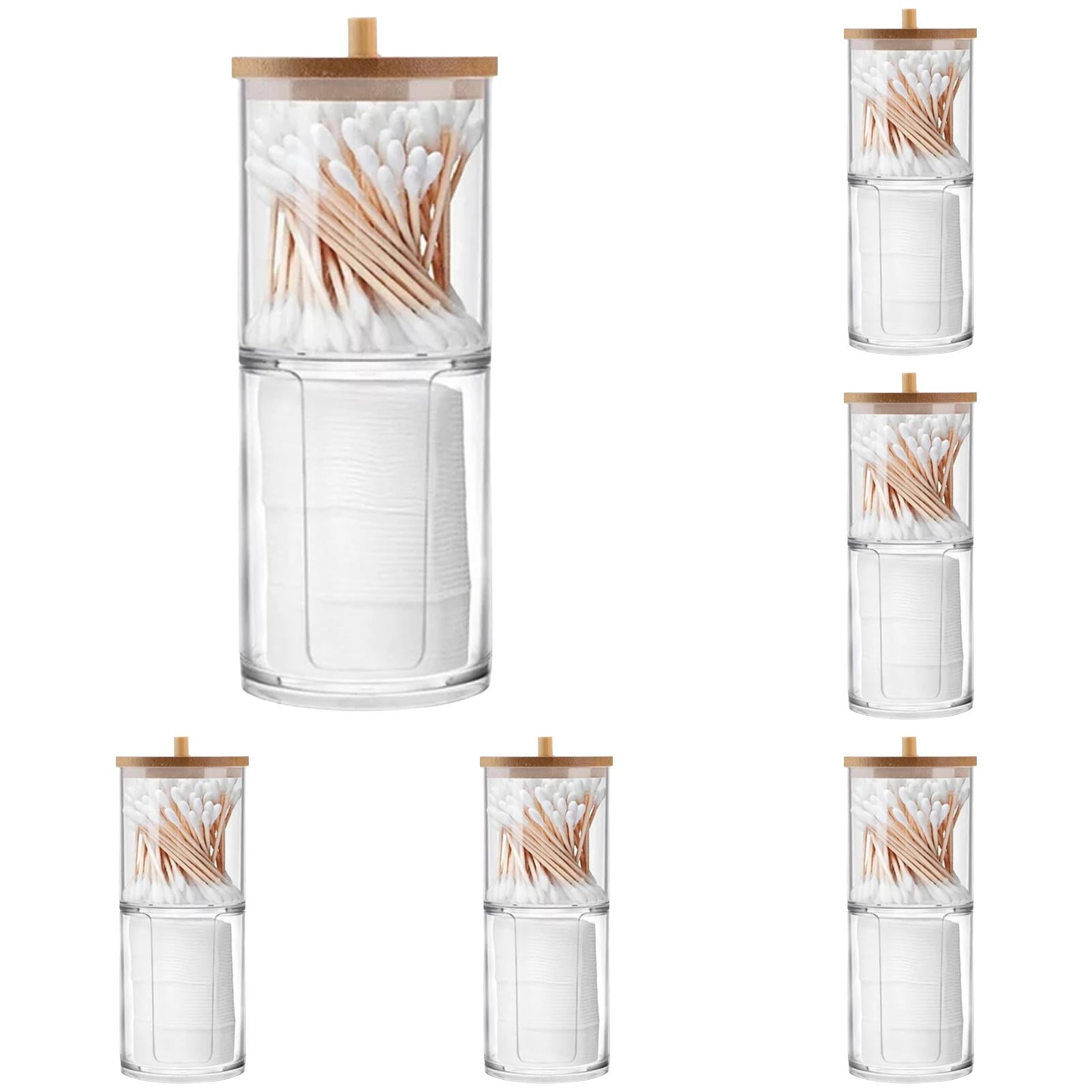 Clear Storage Organizer Glass Containers with Lids for Organizing Leak ...