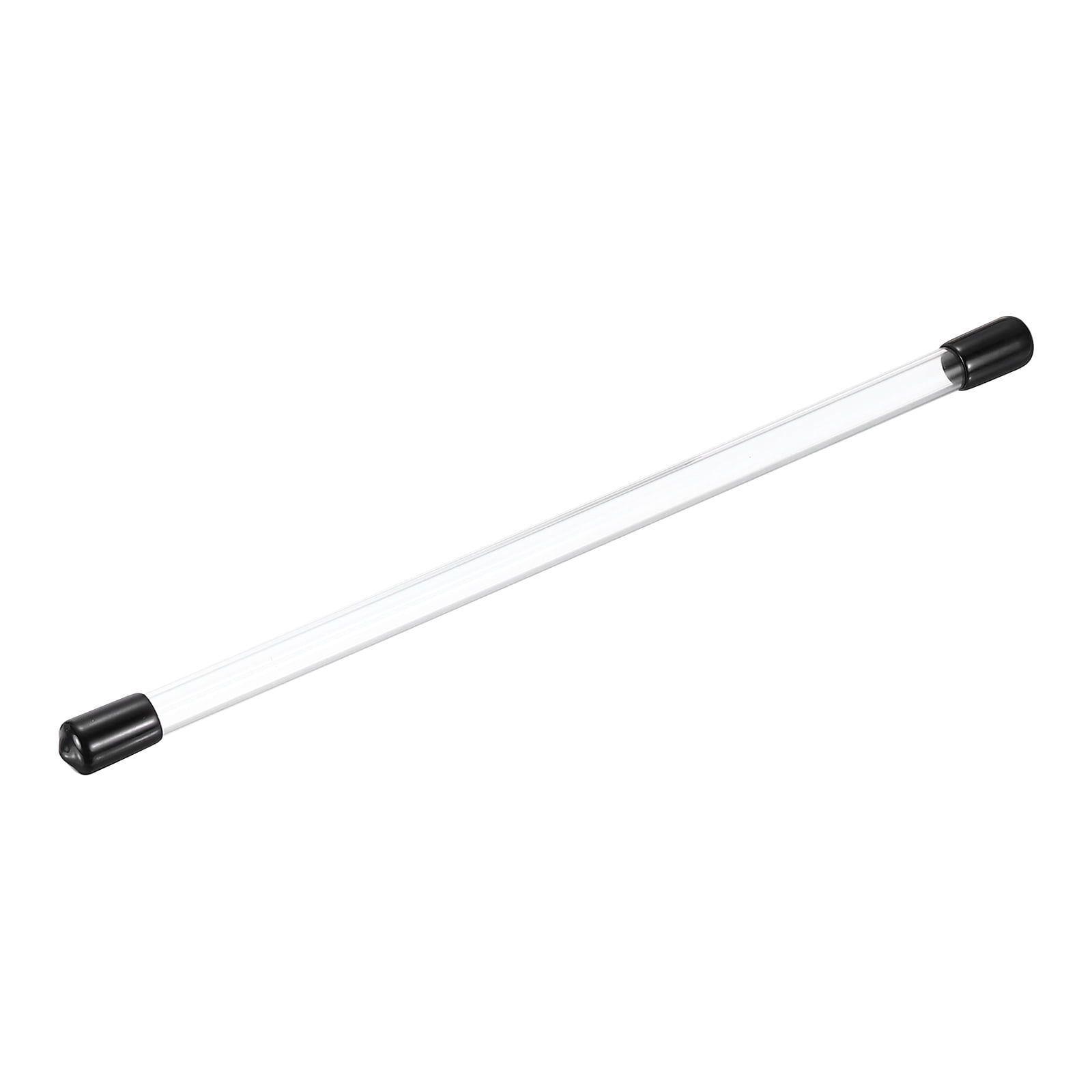 Clear Storage Tube 6.3x8.3mm Small Plastic Round Tubing with Caps Rigid ...