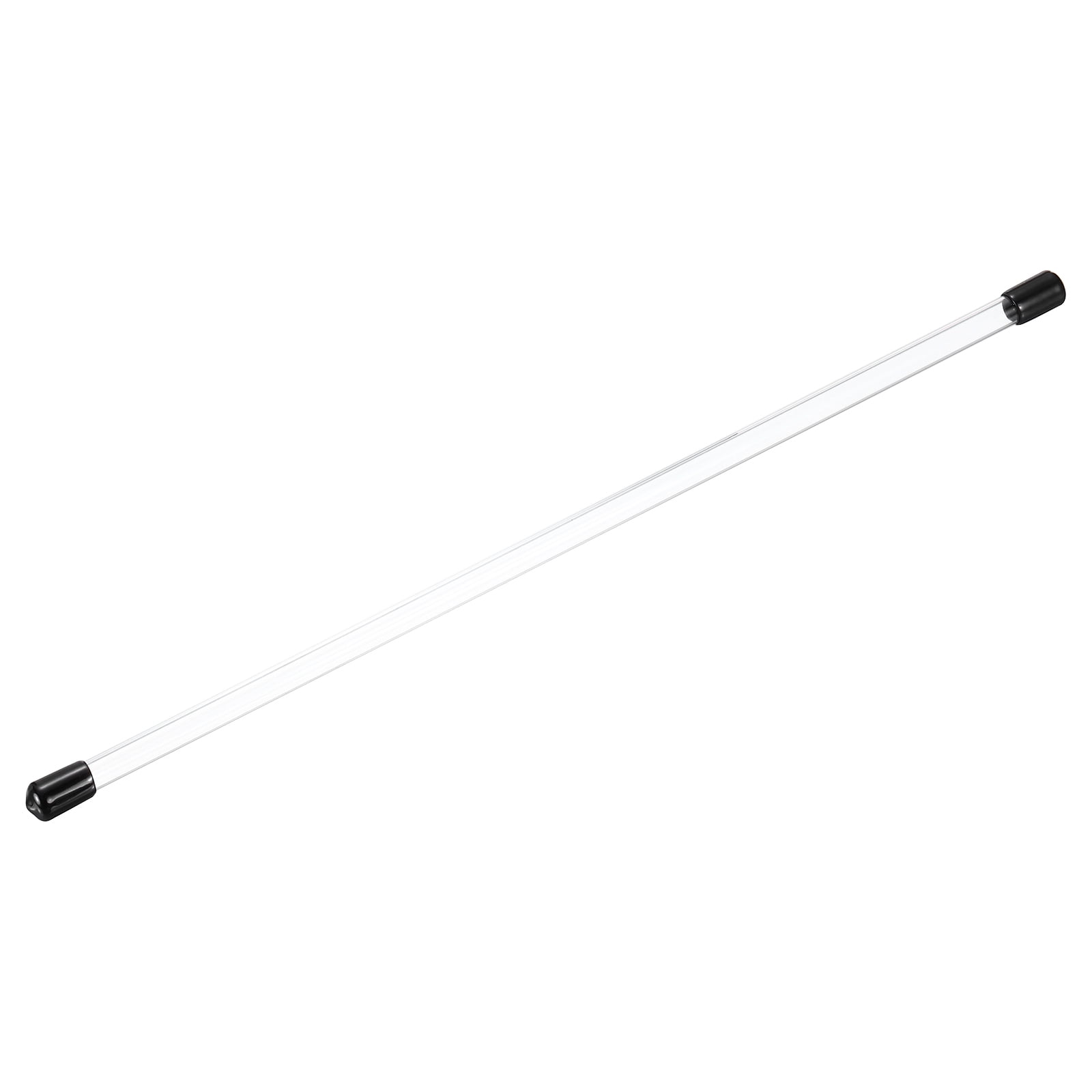 Clear Storage Tube 6.3x8.3mm Small Plastic Round Tubing with Caps Rigid ...