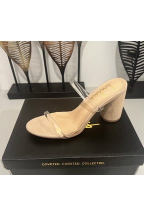 Tan Heel Sandals