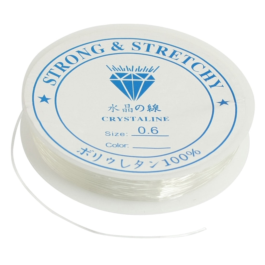 Clear Stretchy Beading Slim String Crystal String Thread Roll - Walmart.com