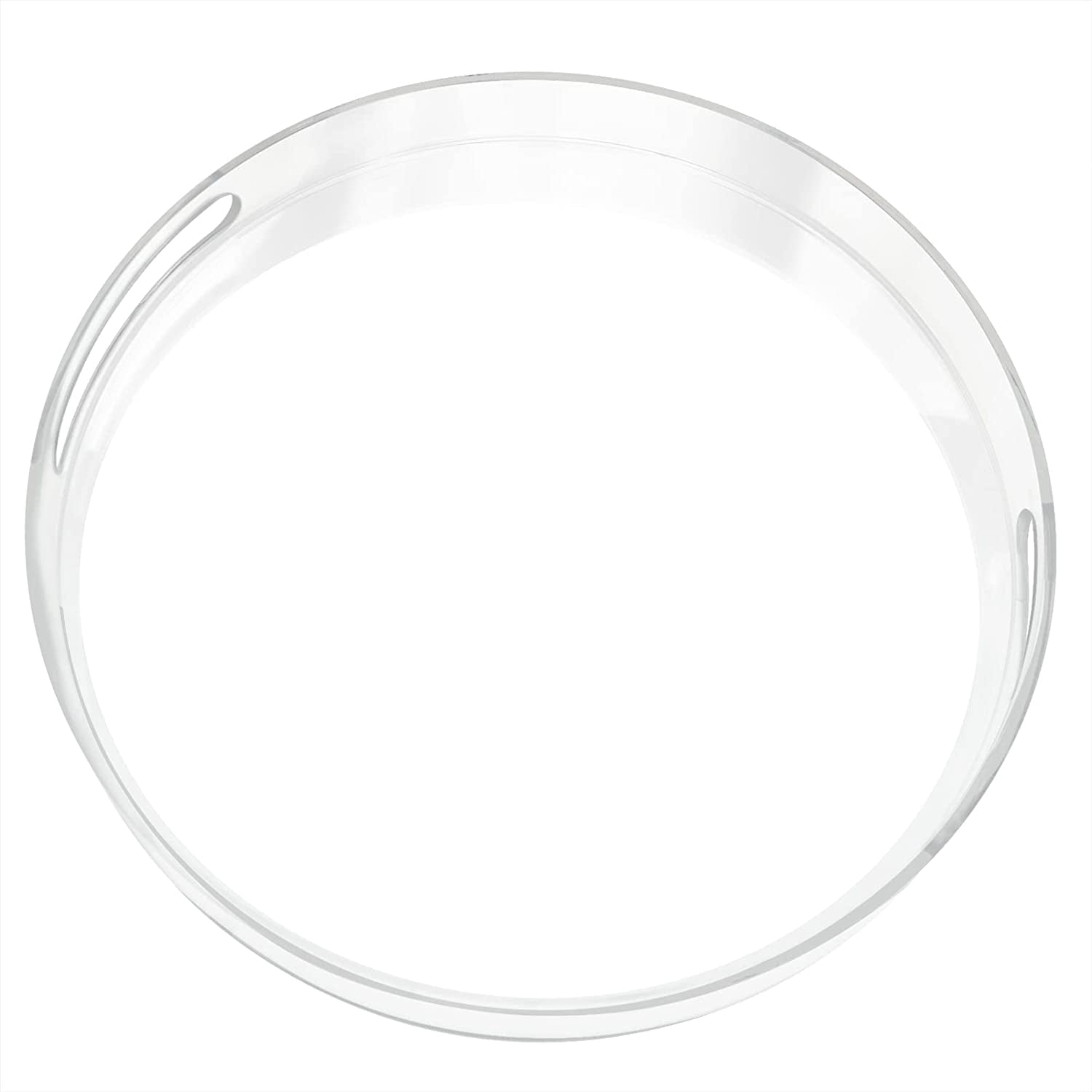 Clear Sturdy Acrylic Serving Tray, 16 x 16 inch Clear Sturdy Acrylic ...