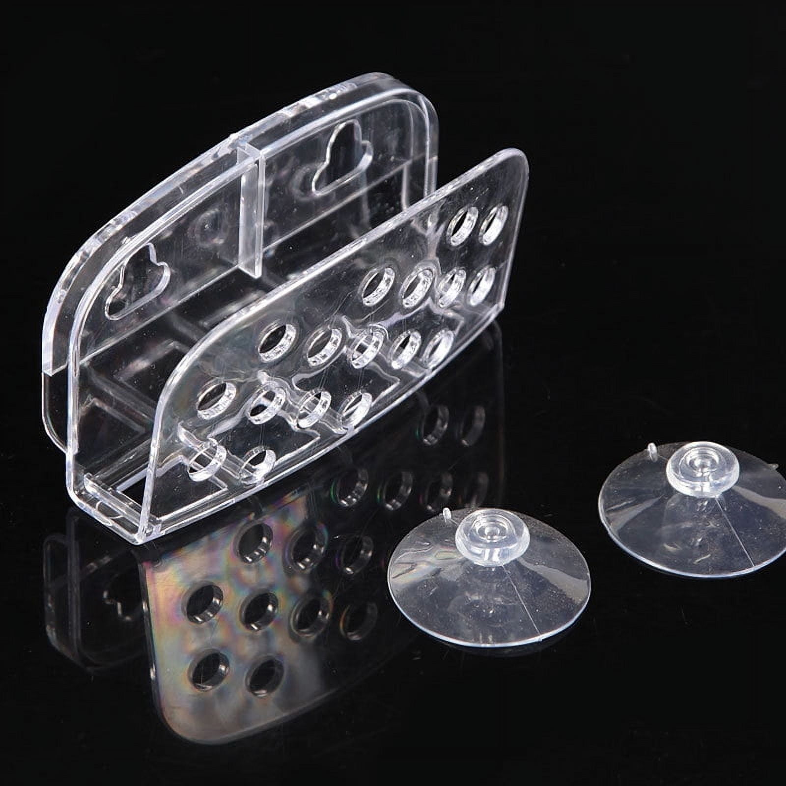 Clear Suction Cup Sink Caddy Organizer for Kitchen Countertop | Sink ...