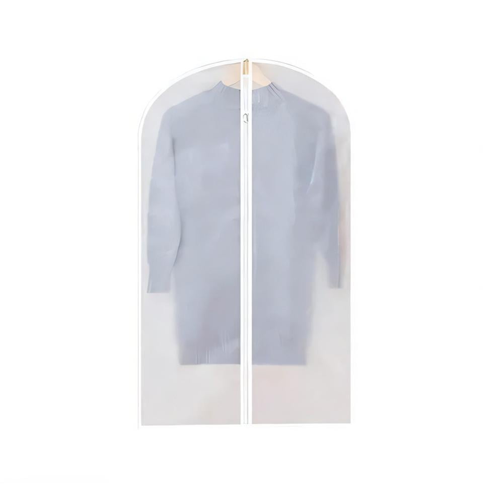 Clear Suit-Jacket Dress Garment Clothes Cover Dust Zip W/ Protector ...