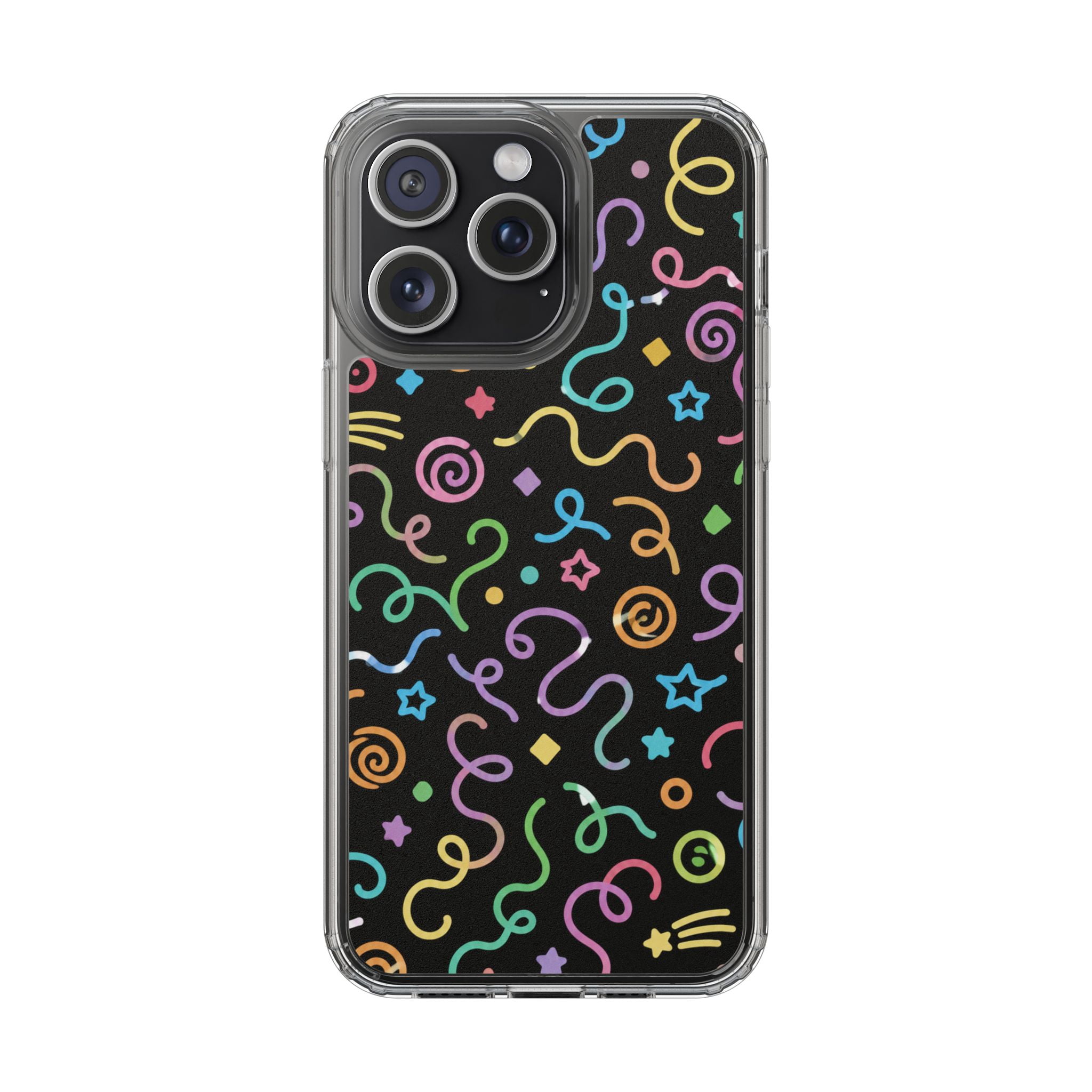 Clear TPU Shockproof Phone Case, Slim Protective with Raised Edges for ...