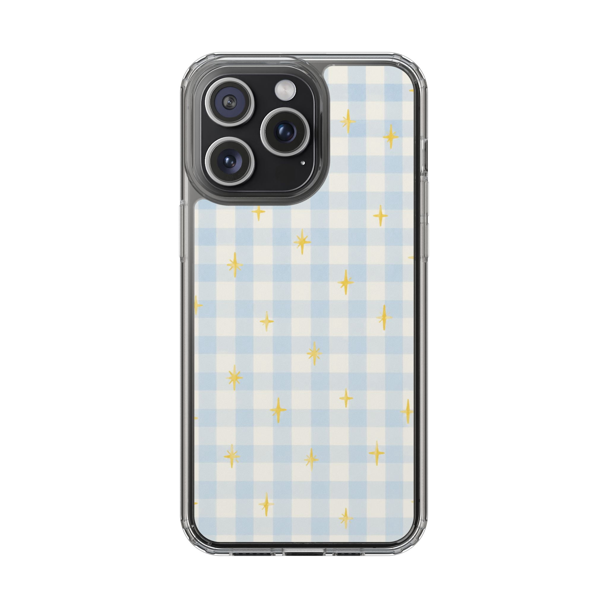 Clear TPU Shockproof Phone Case, Slim Protective with Raised Edges for ...