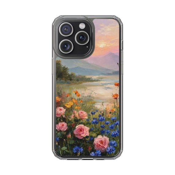 Clear TPU Shockproof Phone Case, Slim Protective with Raised Edges for ...