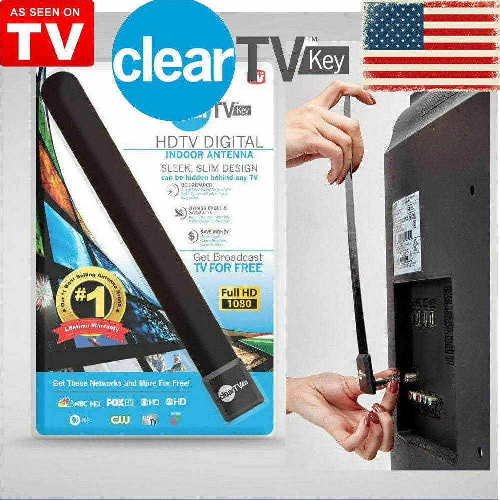 Clear TV Key Indoor TV Antenna - Walmart.com