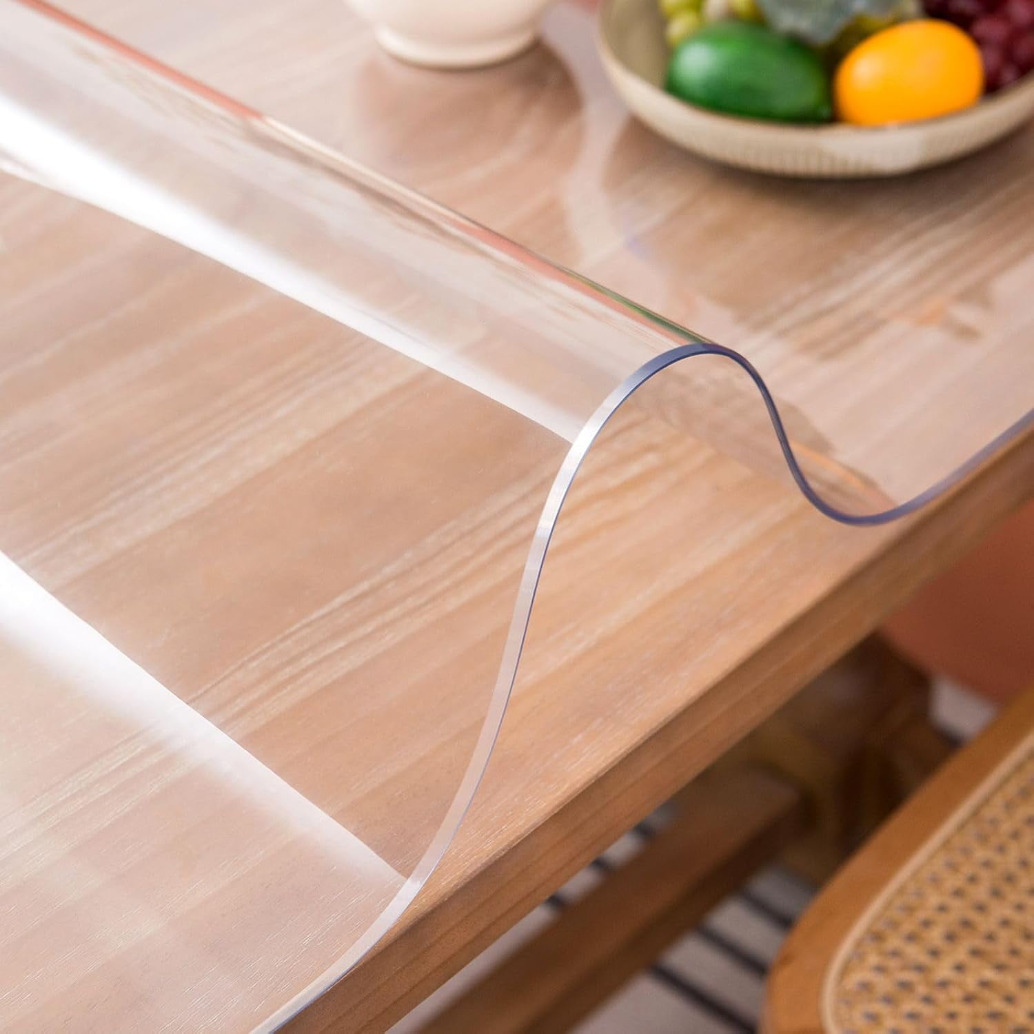 Clear Table Cover Protector 44 X 78 Inch, Table Protector for Dining ...