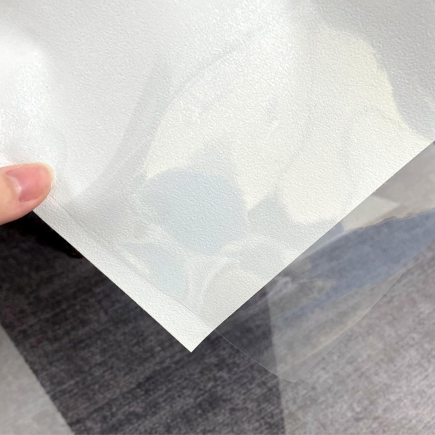 Clear Table Cover Protector 84x60 Inch, 0.2mm Plastic Table Cover ...