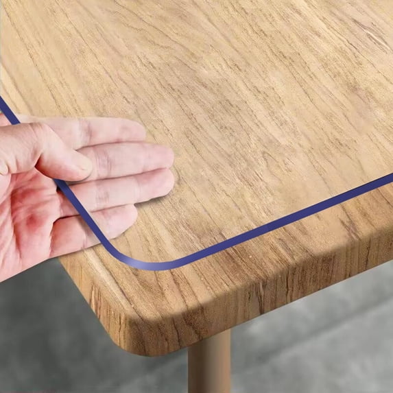 Clear Table Protector 36 x 60 Inch - 1.5mm Thick Plastic Table Cover ...