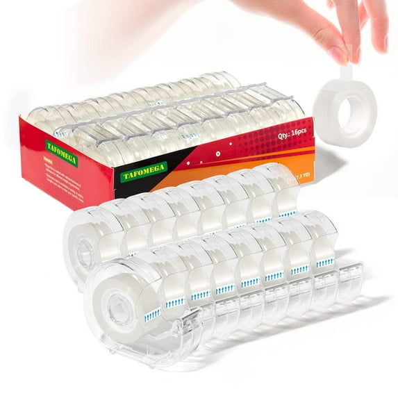 Clear Tape, Transparent, Gift Wrapping Tape for Home Store School ...