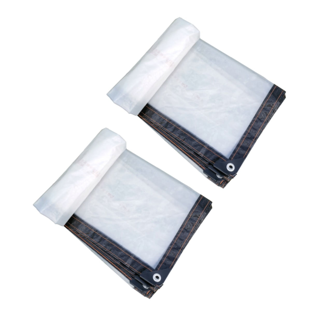 Clear Tarp Heavy Duty Tarp Cover Waterproof Tarpaulin with Grommets for ...