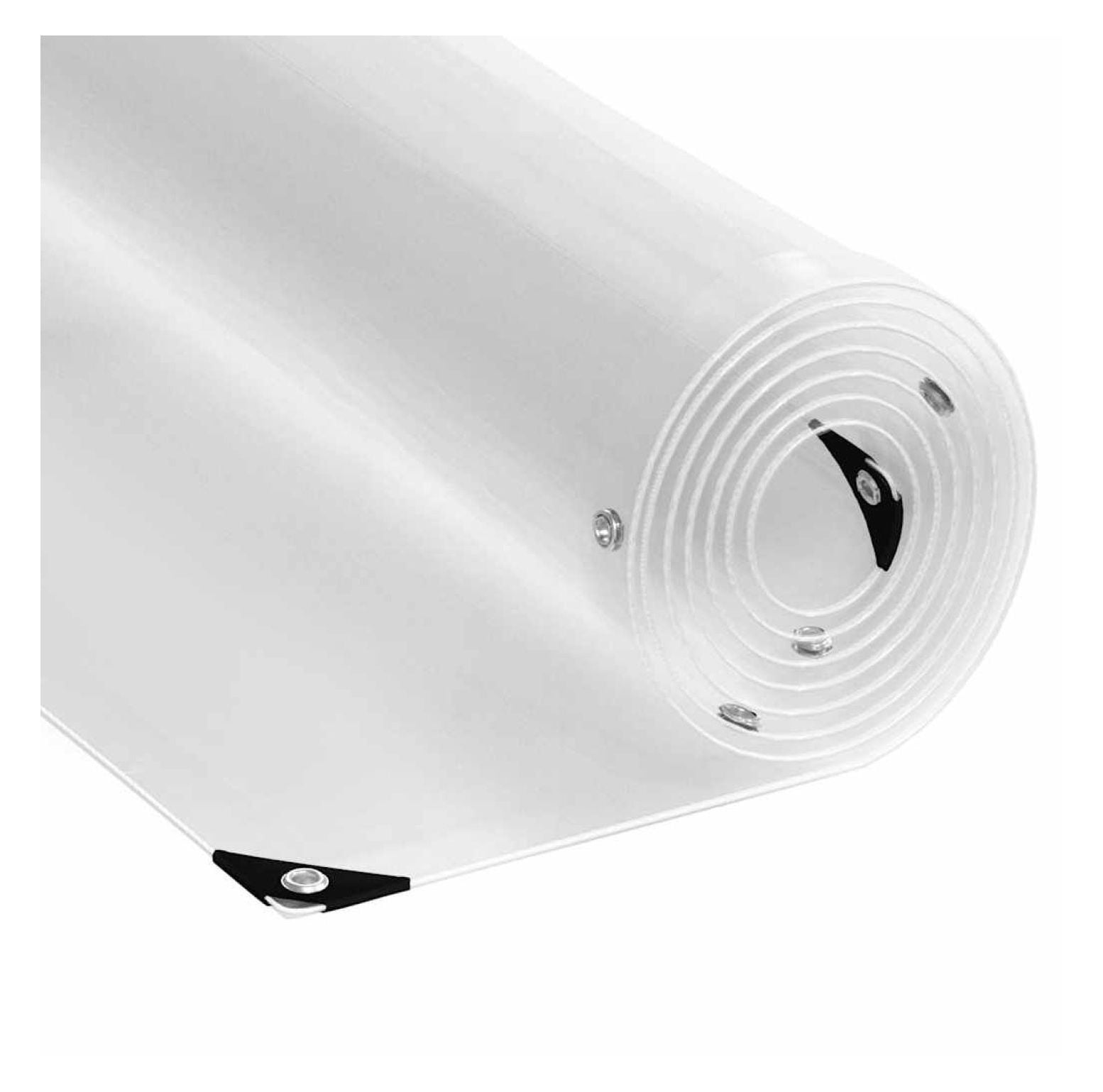 Clear Tarpaulin 9.8x19.7 ft PVC with Grommets - Waterproof Heavy Duty ...