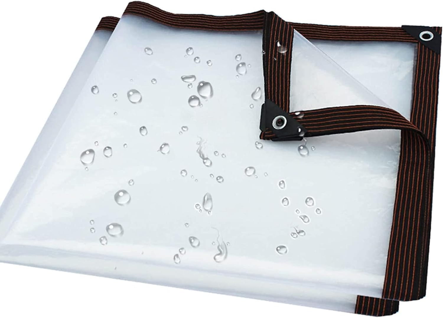 Clear Tarpaulin Cover Waterproof Heavy Duty Clear Tarpaulin Sheet with ...