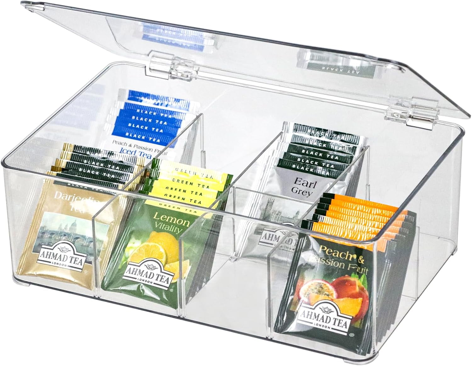 Clear Tea Bag Organizer, Dresser Organizers Drawer Organzier Storage ...
