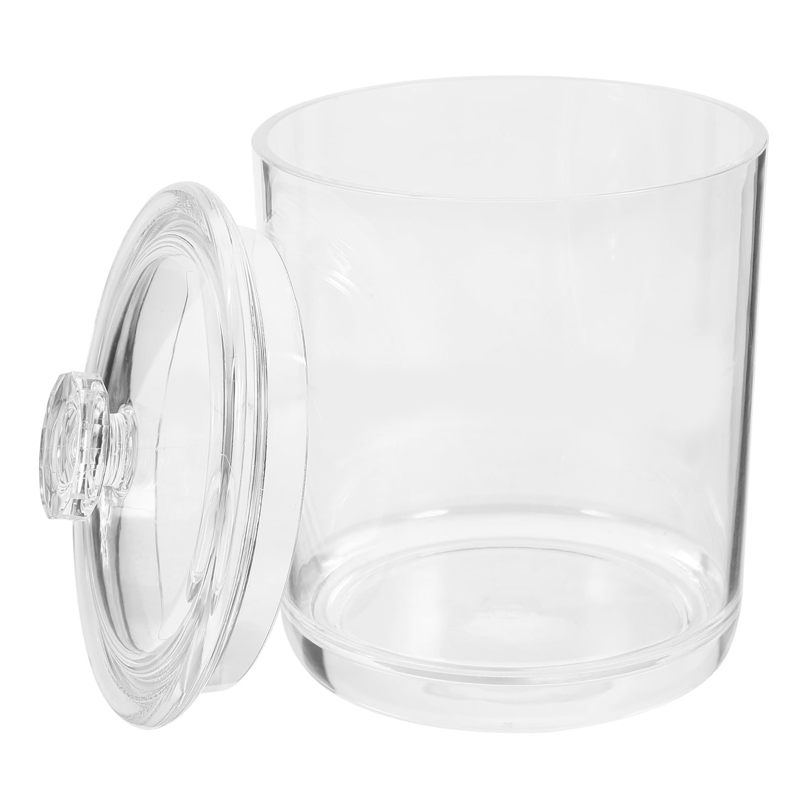 Clear Tea Can Tea Storage Holder Desktop Tea Storage Container Snack ...