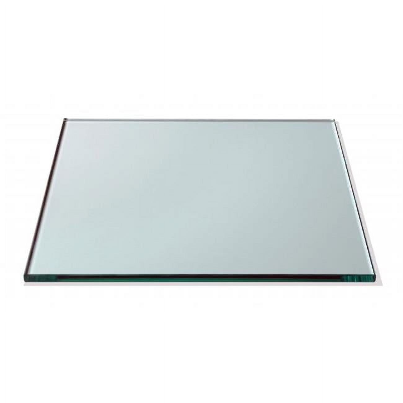 Clear Tempered Glass Square Surface - 10mm Thick - Walmart.com