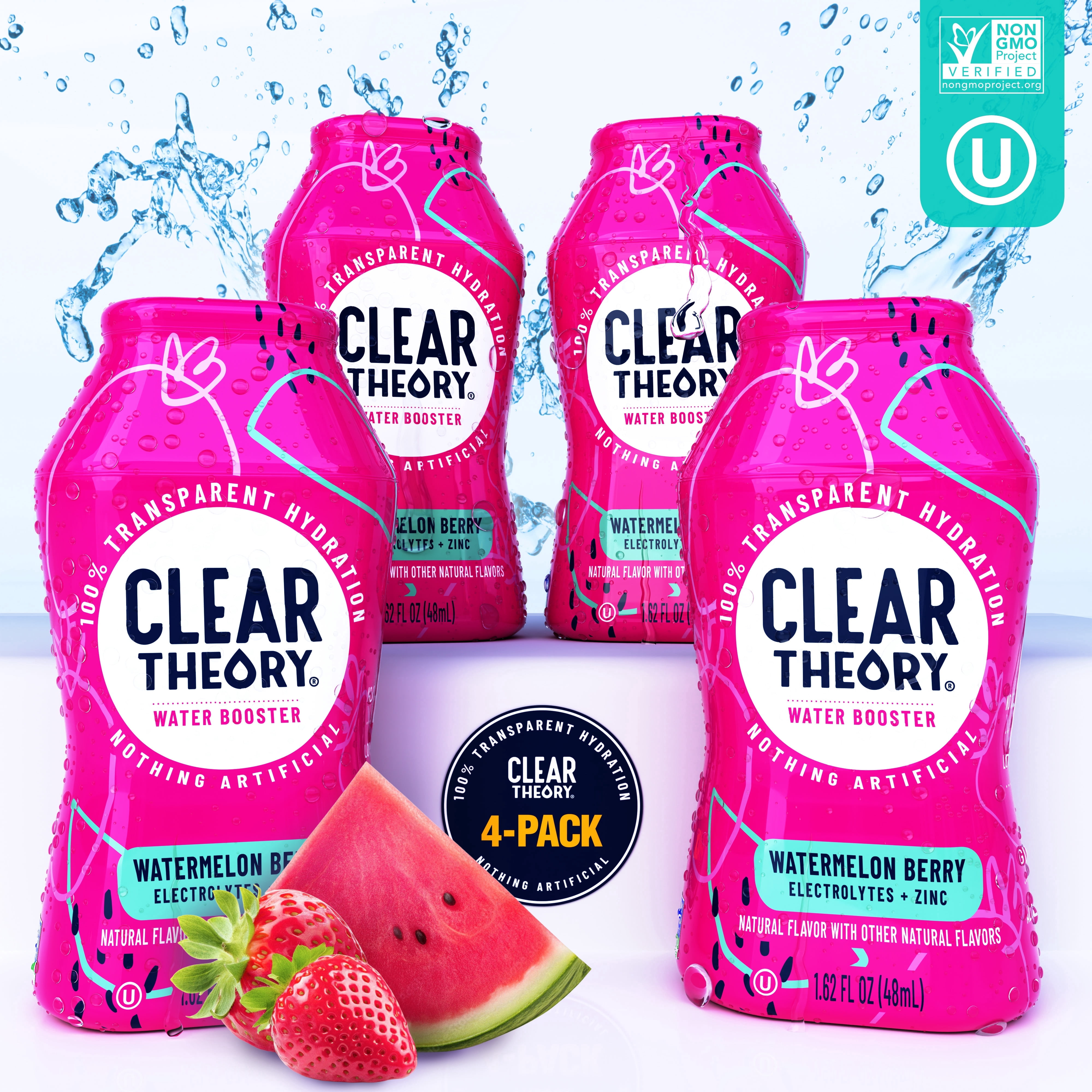 Clear Theory Water Flavoring Drops, Electrolytes, Vegan, Gluten Free ...