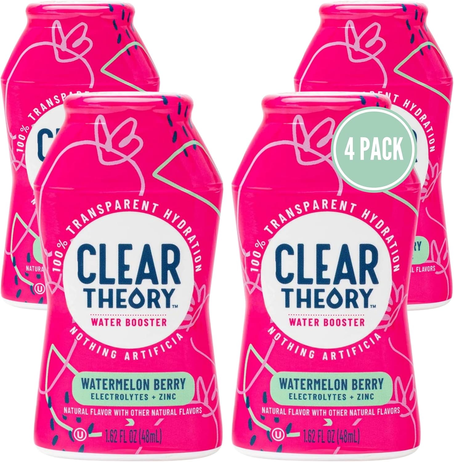 Clear Theory® Water Flavoring Drops, Electrolytes, Water Enhancer ...