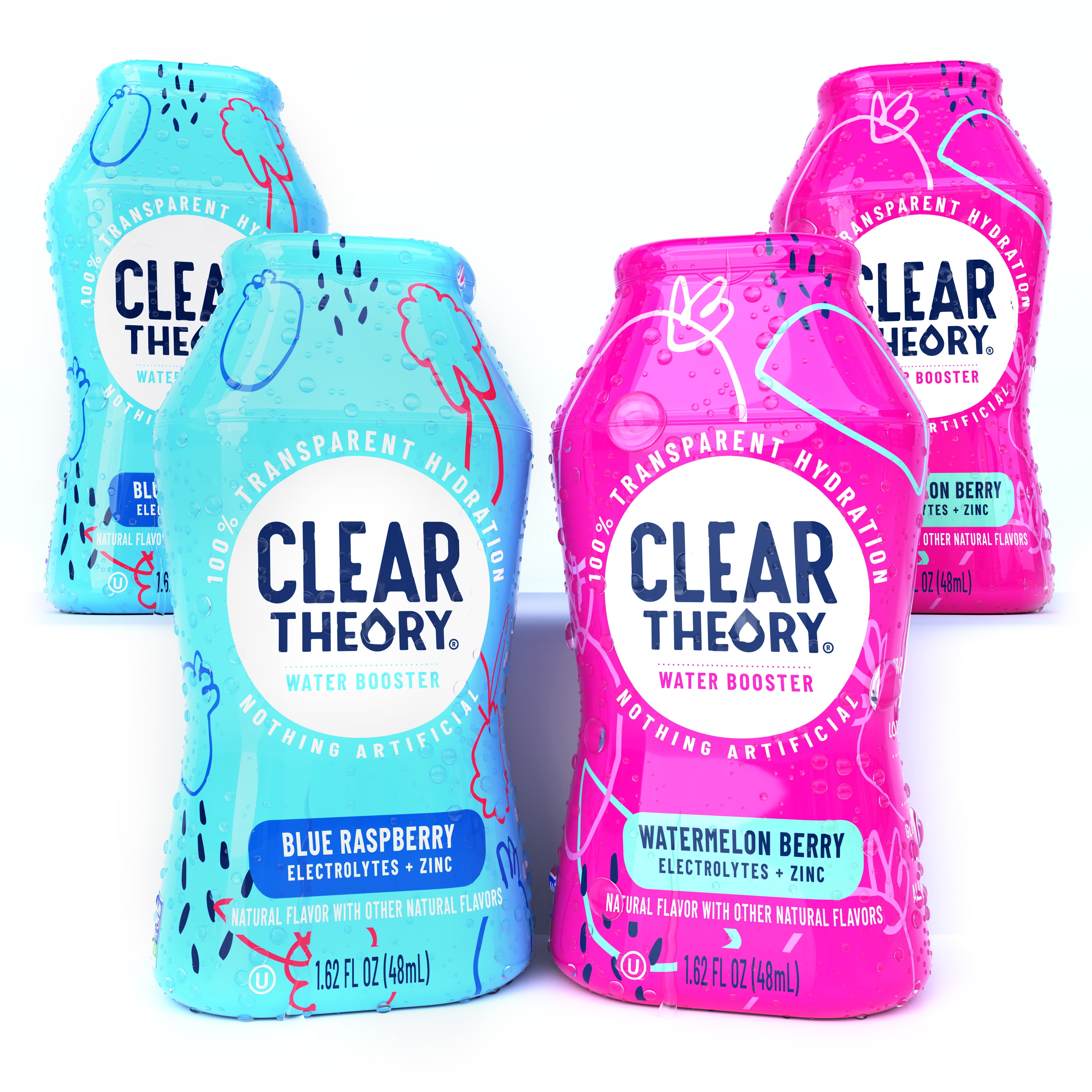 Clear Theory® Water Flavoring Drops with Electrolytes, Water Enhancer ...