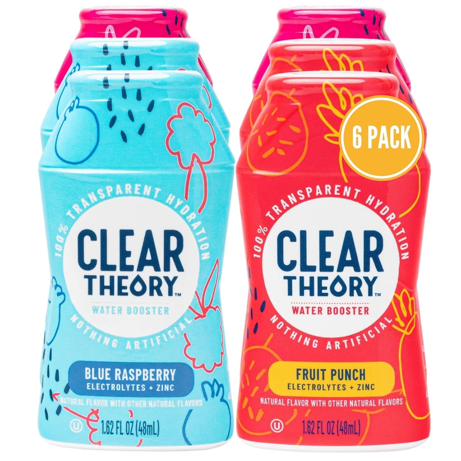 Clear Theory® Water Flavoring Drops, Water Enhancer Liquid Flavored ...